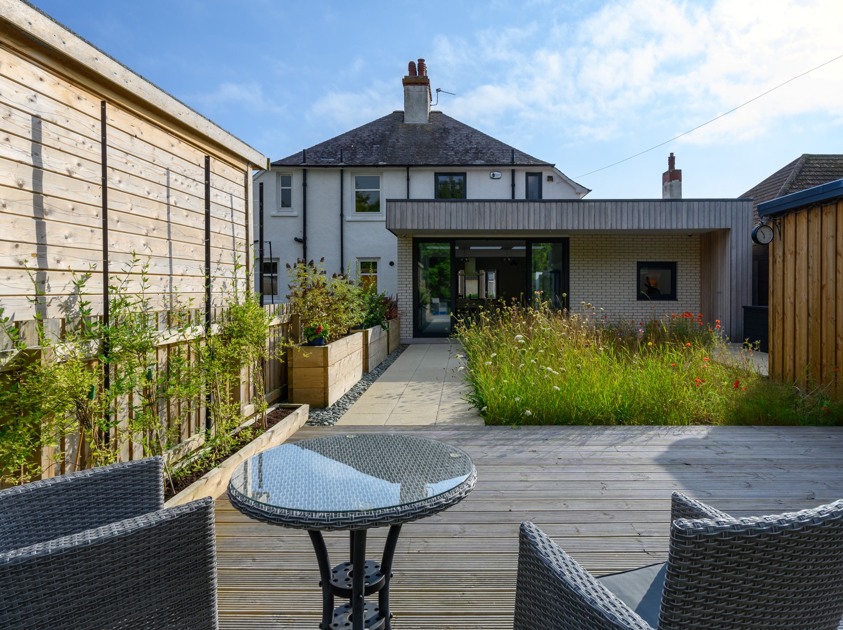 Green Roof Timber Extension and Renovation, Elie - Fife Architects