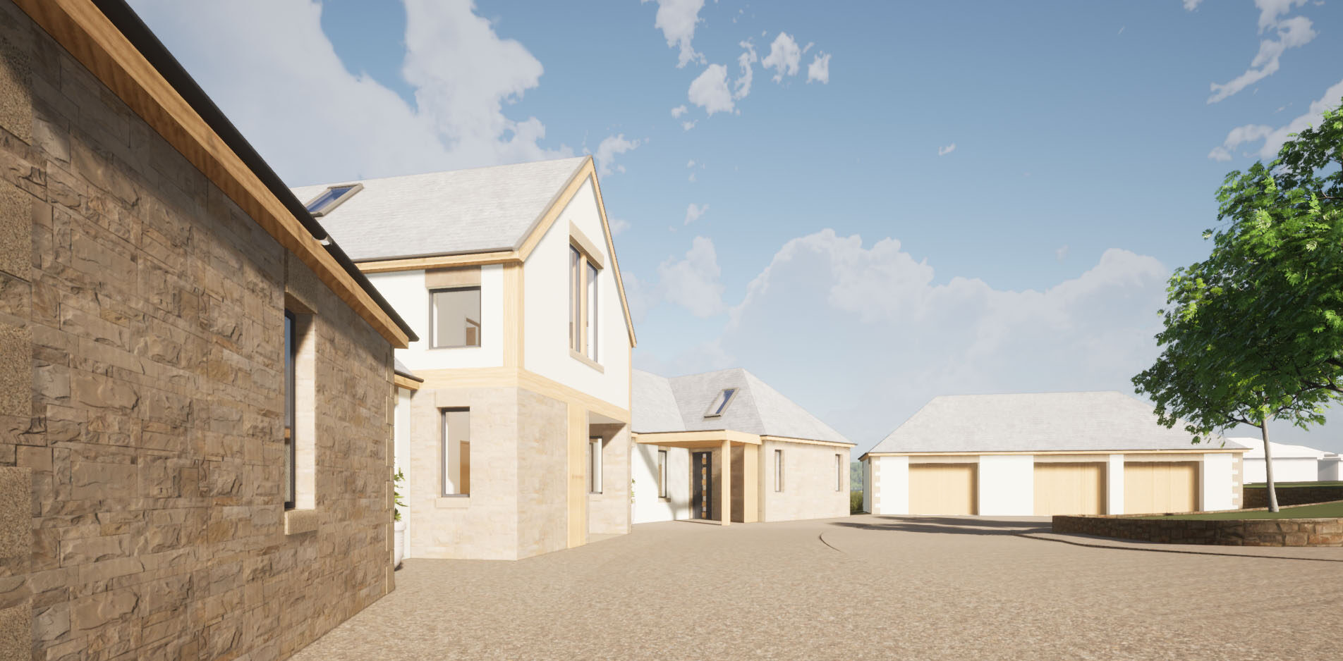 Sustainable New-Build Country Home - Fife Architects
